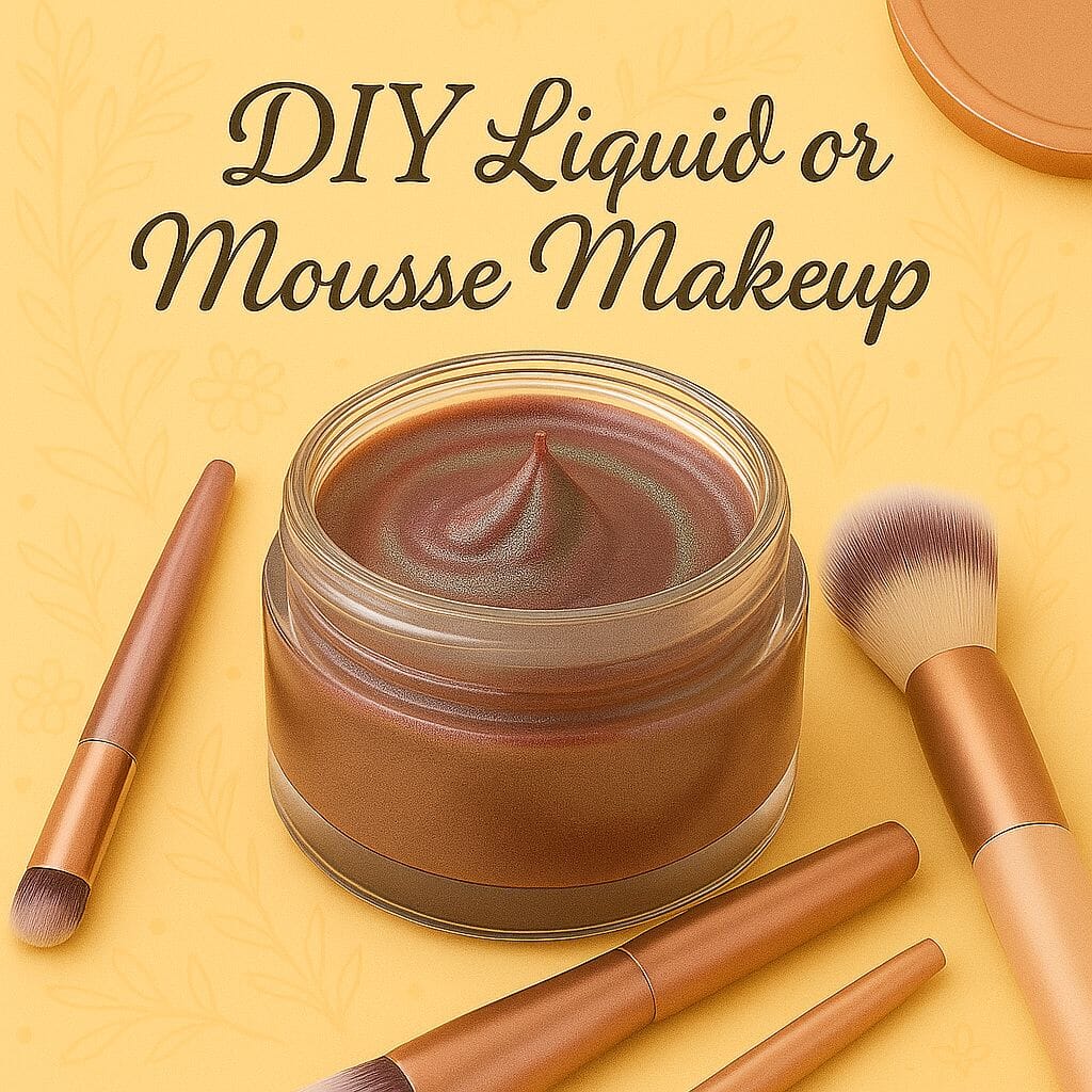 DIY Liquid or Mousse Makeup with TKB Mousse Medium - Recipes & Instruc