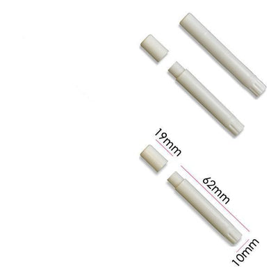 White Slimline Lip Balm Tubes - DIY Cosmetics & Lips | TKB Trading